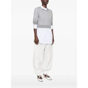 Alexander Wang Crew Neck Jumper - Gray