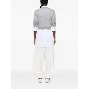 Alexander Wang Crew Neck Jumper - Gray