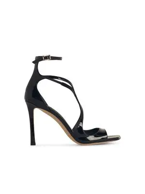 JIMMY CHOO Azia Sandals In Leather - Black