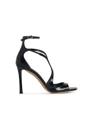 JIMMY CHOO Azia Sandals In Leather - Black