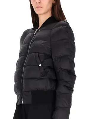Rick Owens Comforter Down Bomber Jacket - Black