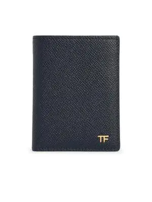 TOM FORD Leather Cardholder - Black