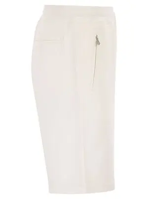 Brunello Cucinelli Techno Cotton Fleece Bermuda Shorts
