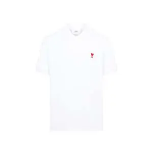 AMI Paris Polo Shirt - White