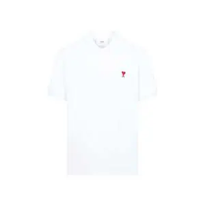 AMI Paris Polo Shirt - White
