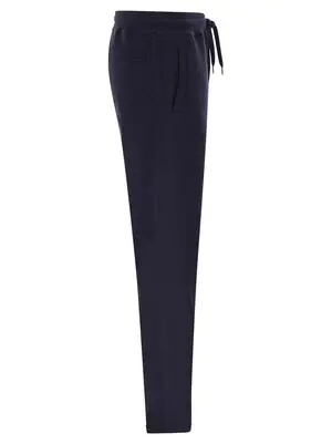 Brunello Cucinelli Techno Cotton Fleece Trousers