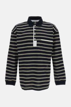 Bottega Veneta Striped Polo - Multicolor