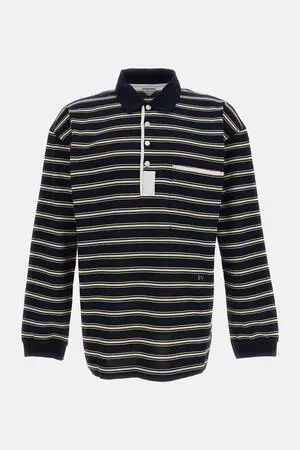 Bottega Veneta Striped Polo - Multicolor