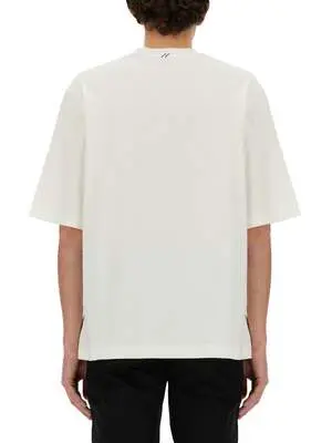 Burberry T-shir With Ekd Patch