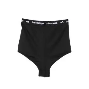 Balenciaga Logo-print Mini Shorts
