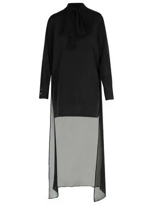 P.a.r.o.s.h Silk Evening Dress - Black