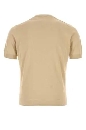 Prada Beige Cotton Sweater - Brown
