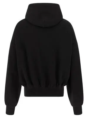Dolce & Gabbana Flocked Print Hoodie