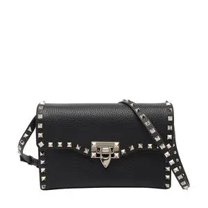 Valentino Garavani Small Rockstud Crossbody Bag - Gold
