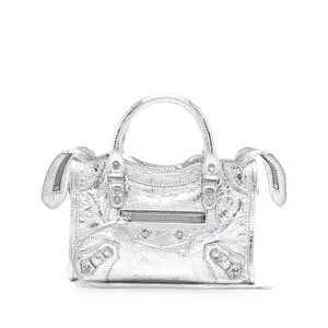Balenciaga Tote Bags - Silver