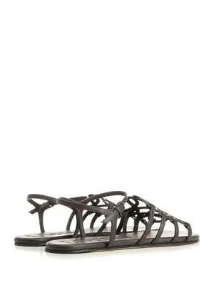 Loewe Petal Sandals - Brown