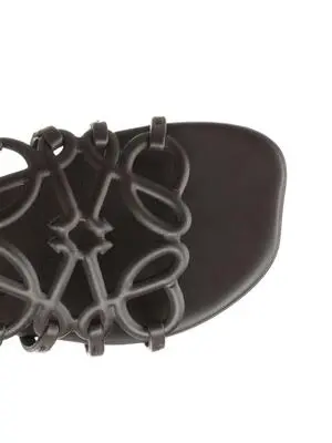 Loewe Petal Sandals - Brown