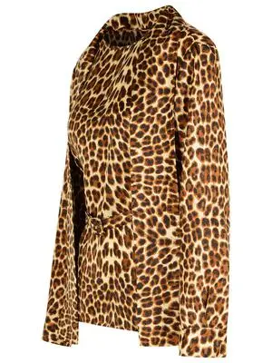 P.a.r.o.s.h Animlier Silk Blouse