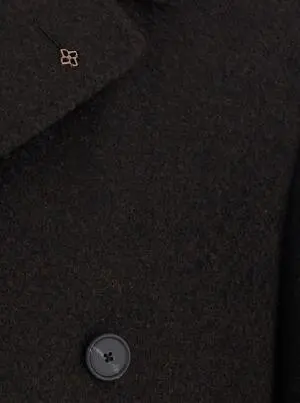 Tagliatore Arden Double-breasted Wool Blend Coat