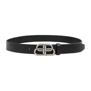 Balenciaga Bb Large Belt 35 - Black