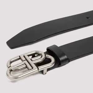 Balenciaga Bb Large Belt 35 - Black