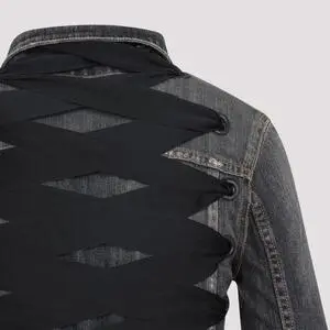 Balenciaga Lace Up Jacket - Gray