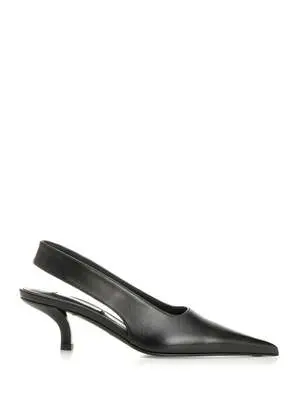TOTEME Classic Slingbacks - Black