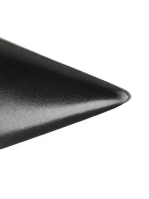 TOTEME Classic Leather Slingbacks - Black