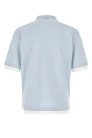 Prada Powder Piquet Polo Shirt