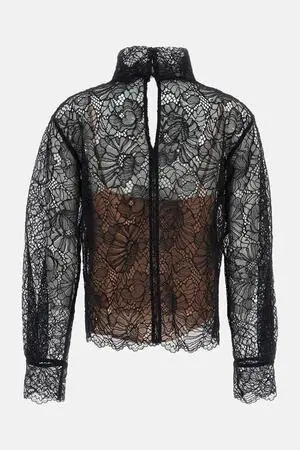 ROTATE BY BIRGER CHRISTENSEN Lace Long Sleeve Blouse - Multicolor