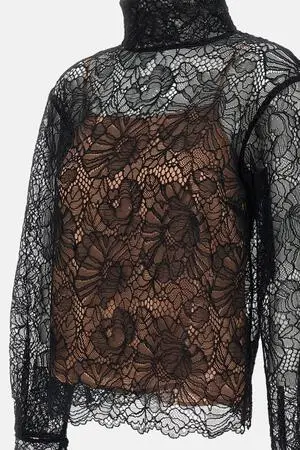 ROTATE BY BIRGER CHRISTENSEN Lace Long Sleeve Blouse - Multicolor