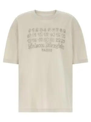 MAISON MARGIELA Logo T-shirt - Cream