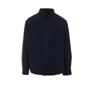 Balenciaga Logo Oversized Shirt - Black