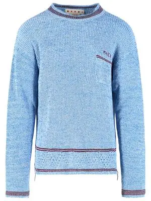 Marni Light Cotton Sweater - Blue