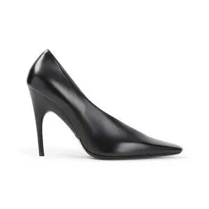 Balenciaga Leather Duchesse Pump - Black