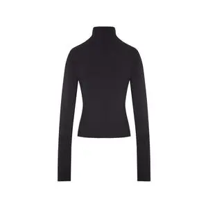 Rick Owens Fitted Asymmetric Zip-fastening Jacket - Black