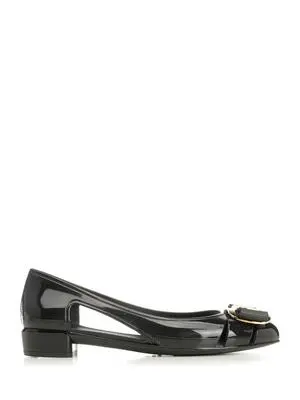 FERRAGAMO New Ballerina Vara - Black