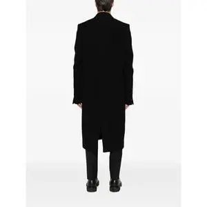 Rick Owens Coats Single Breasted Coats