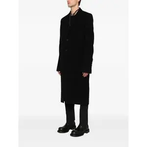 Rick Owens Coats Single Breasted Coats