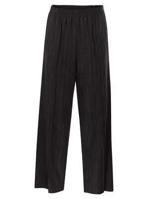Brunello Cucinelli Pinstriped Flannel Trousers - Multicolor