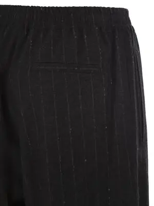 Brunello Cucinelli Pinstriped Flannel Trousers - Multicolor