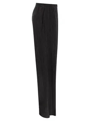 Brunello Cucinelli Pinstriped Flannel Trousers - Multicolor