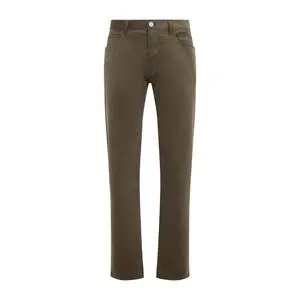 Giorgio Armani Five-pocket Corduroy Trousers - Green
