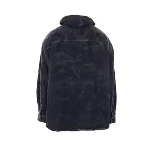 Balenciaga Denim Shirt Parka