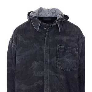 Balenciaga Denim Shirt Parka
