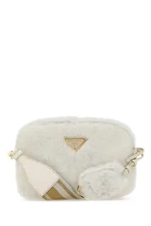Prada Shearling Crossbody Bag