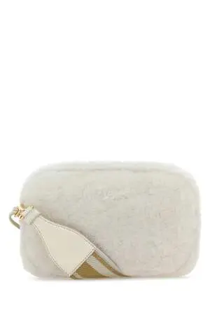 Prada Shearling Crossbody Bag