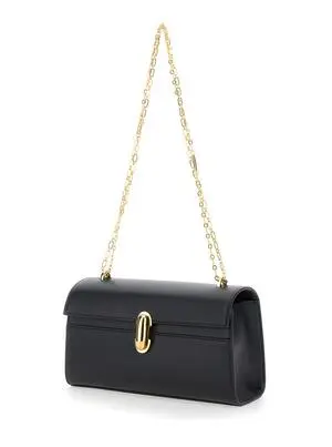 Savette Chain Symmetry Leather Shoulder Bag - Multicolor