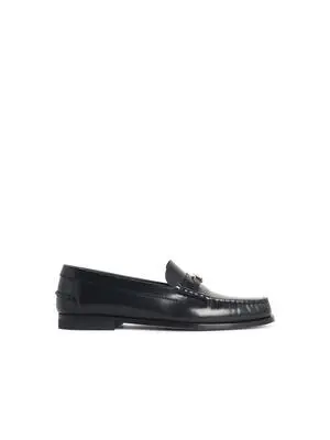 TOD'S Leather Loafers - Black