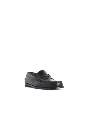 TOD'S Leather Loafers - Black